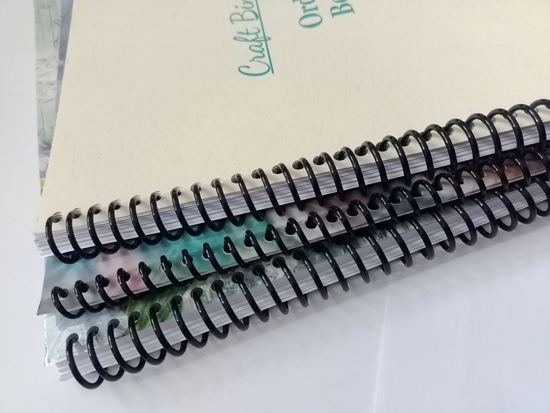 Custom Print and Bind With Spiral Binding, Cardstock Covers. Print and ...
