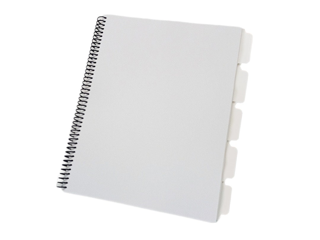 Print and Bind Your Digital File With Tab Dividers. Includes Laminated ...