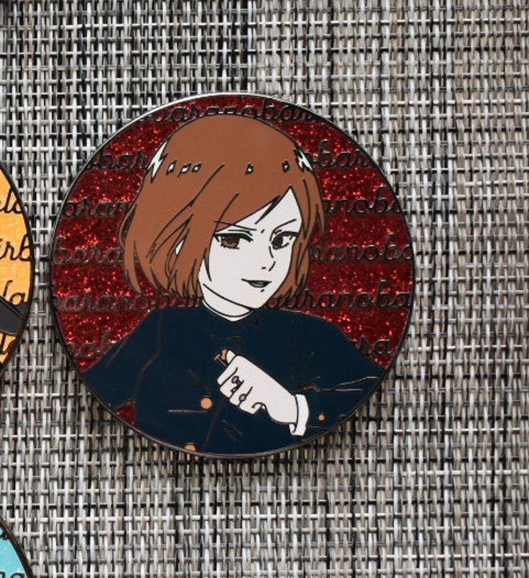 Cursed Student Cute Anime Enamel Pin - Etsy