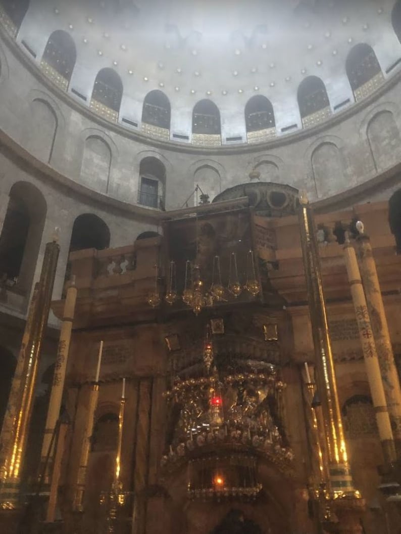 Blessed Christian Gift Box From Jerusalem Church of the Holy Sepulcher ...