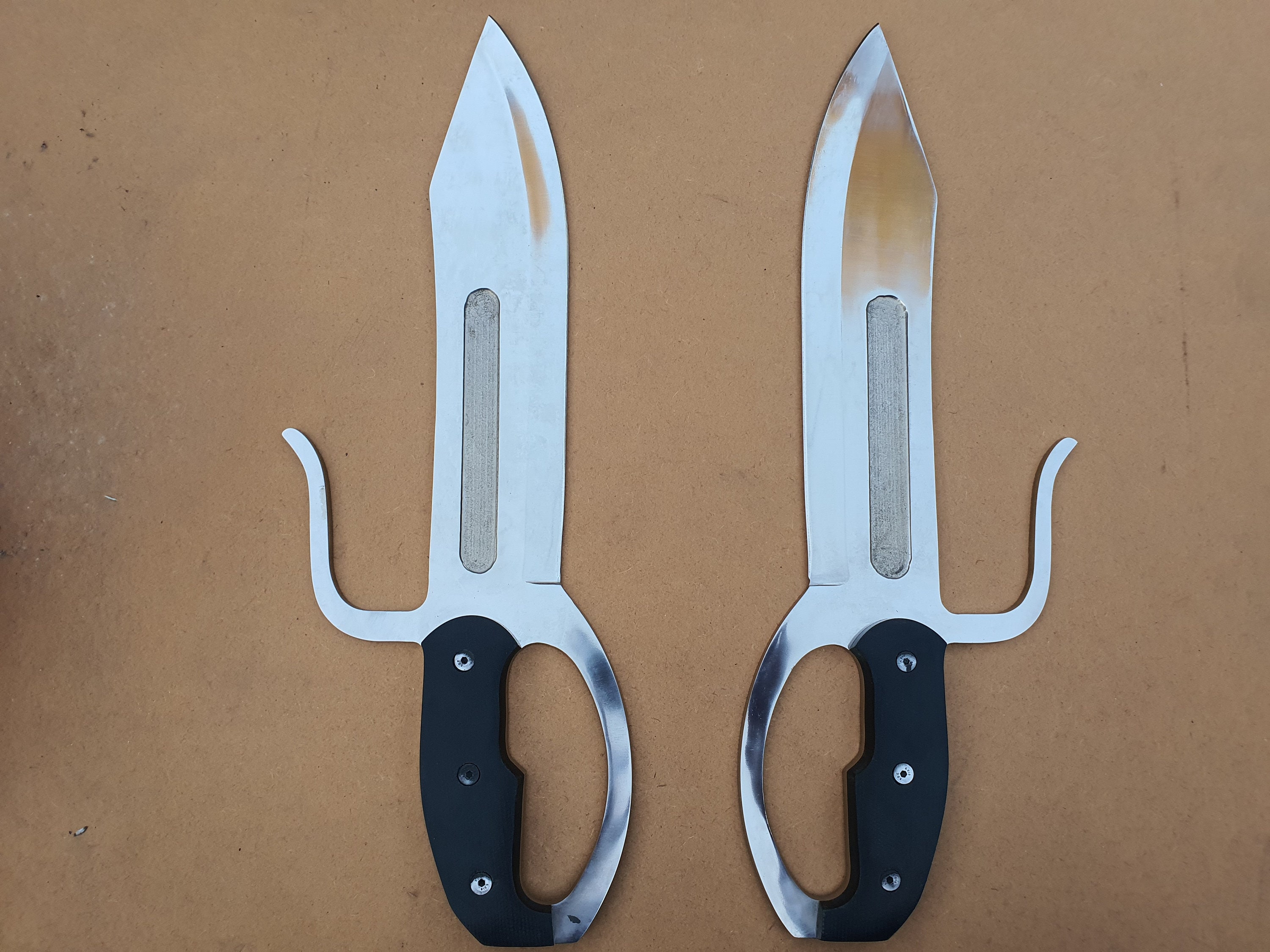 Classic 2 in 1 Handles Butterfly Swords Wing Chun Butterfly - Etsy