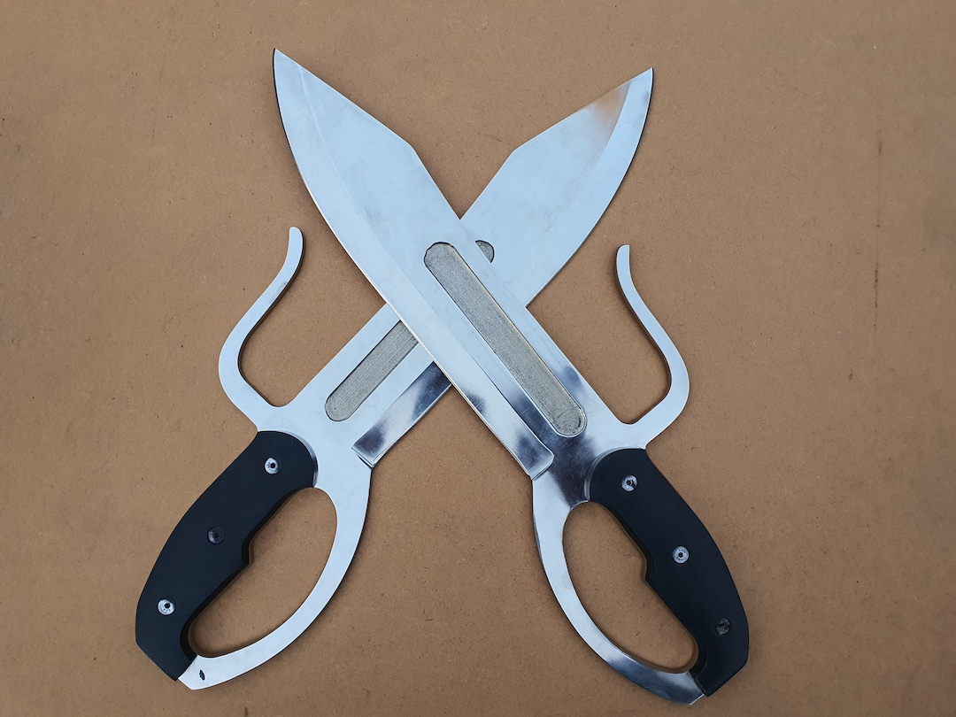 Classic 2 in 1 Handles Butterfly Swords Wing Chun Butterfly - Etsy