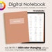 Digital Reading Journal Goodnotes, Digital Reading Planner, Digital ...