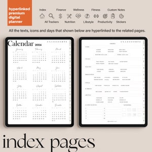 Digital Planner 2024 PORTRAIT Goodnotes, Samsung Notes, Notability ...