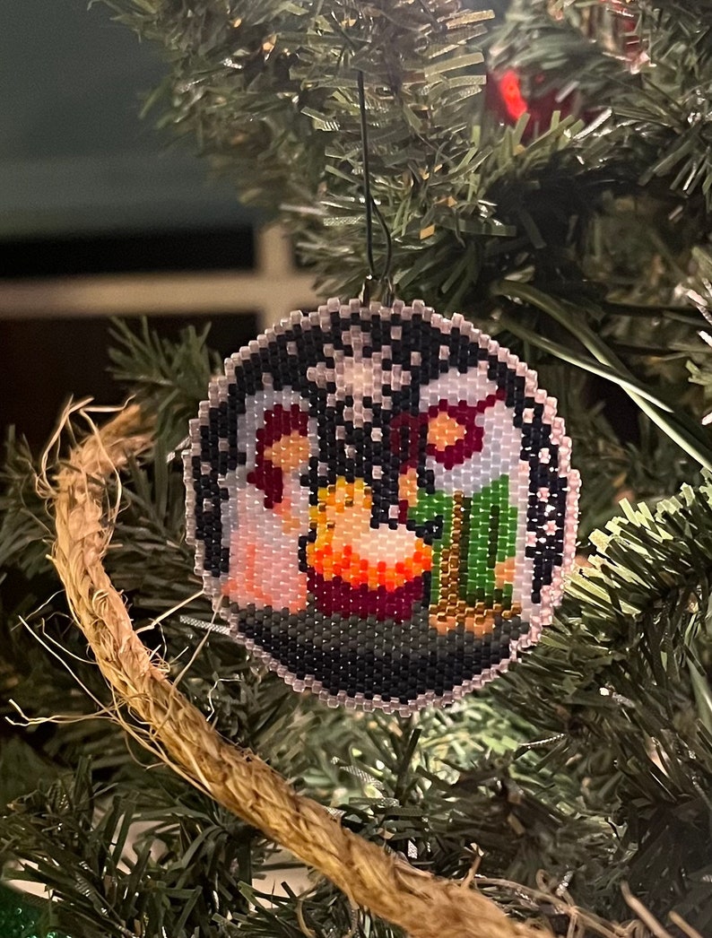 Nativity Ornament, Beaded Ornaments, Handmade, Christmas - Etsy