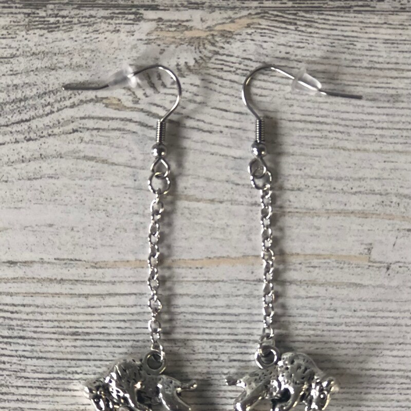 Bison Earrings - Etsy