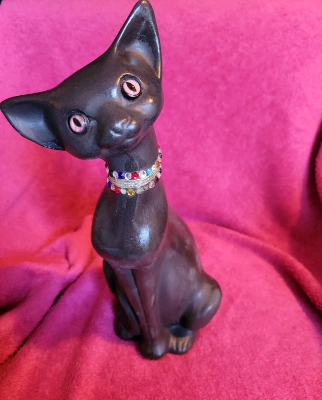 1962 Mid Century Modern Long Neck Cat - Etsy