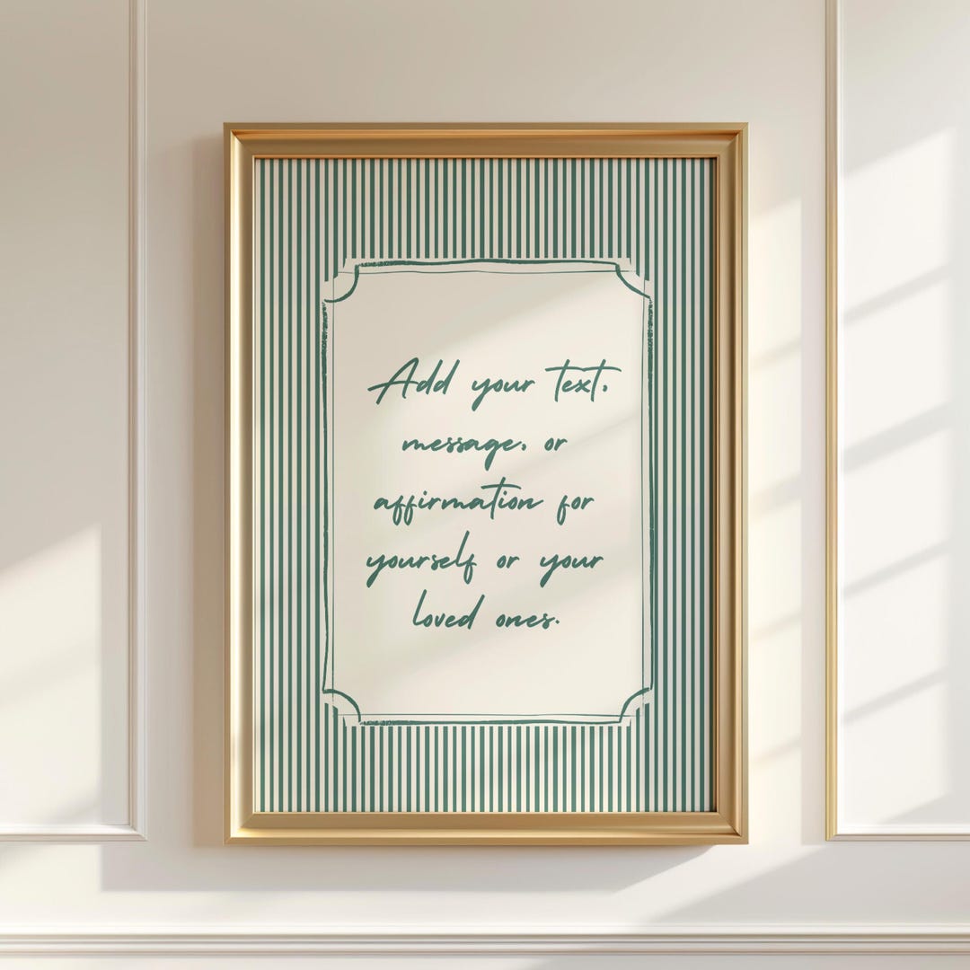 Custom Coquette Wall Art, Add Your Text, Personalized Gift (digital ...