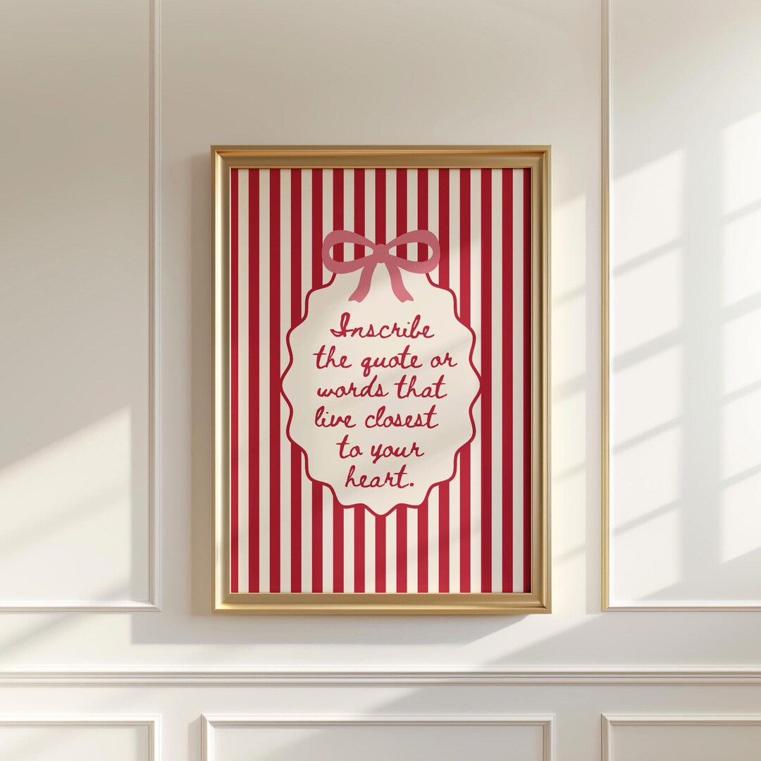 Custom Text Wall Art, Add Your Text, Personalized Gift (digital ...