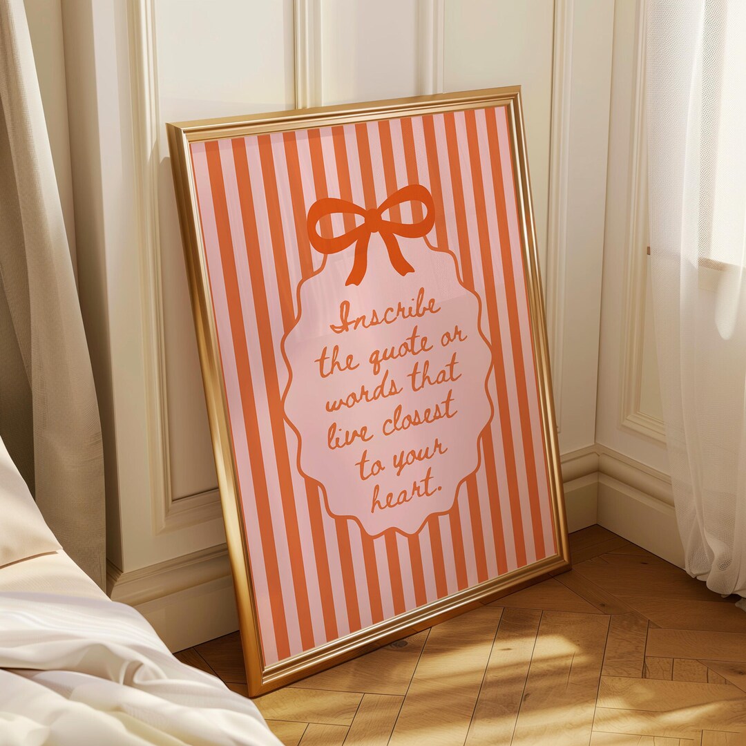 Custom Text Wall Art, Add Your Text, Personalized Gift (digital ...