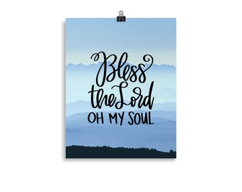 Psalm 103 Poster - Etsy