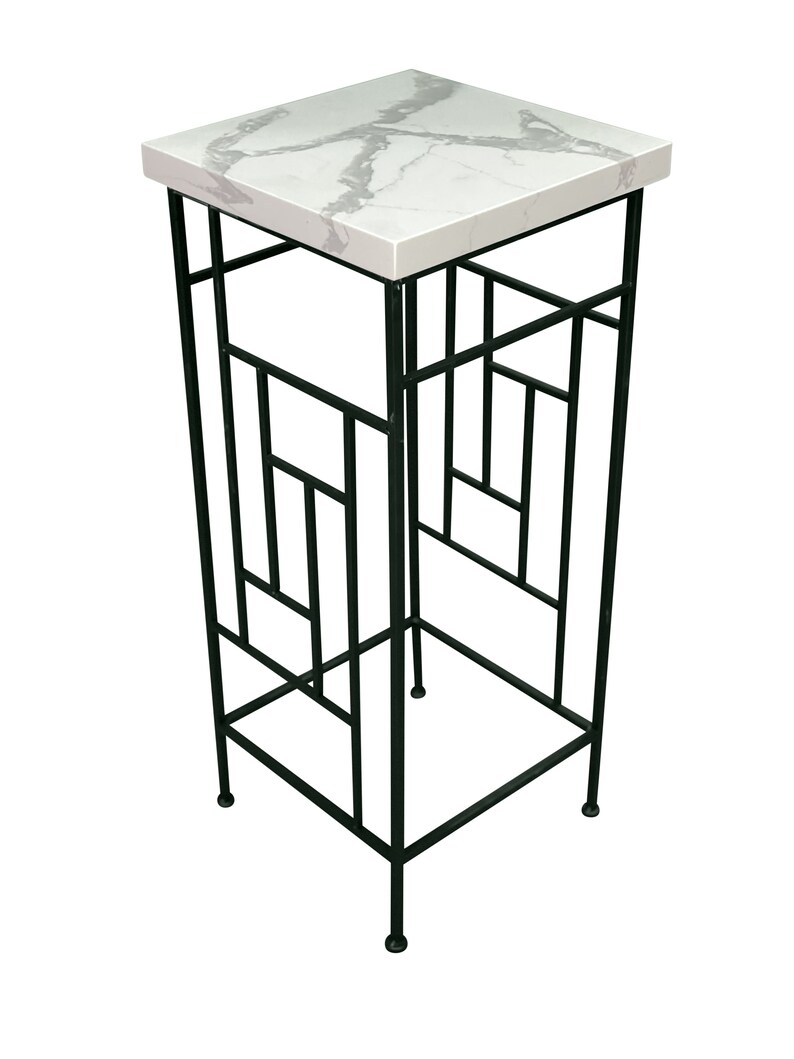 Stone Topped Table SET (3) | Calacatta Laza Quartz | End Tables - Etsy