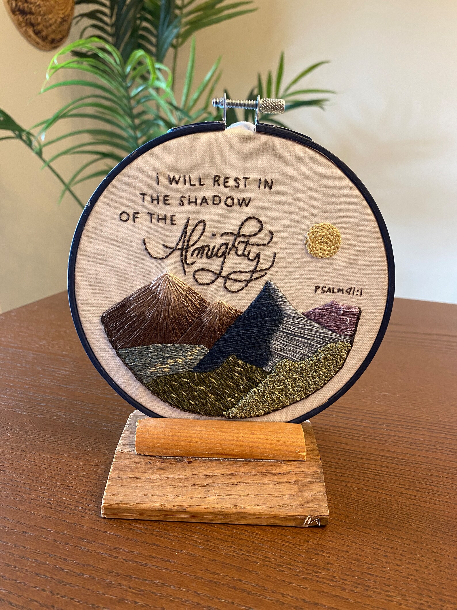 Shadow of the Almighty – Digital Embroidery Pattern + Devotional (psalm ...