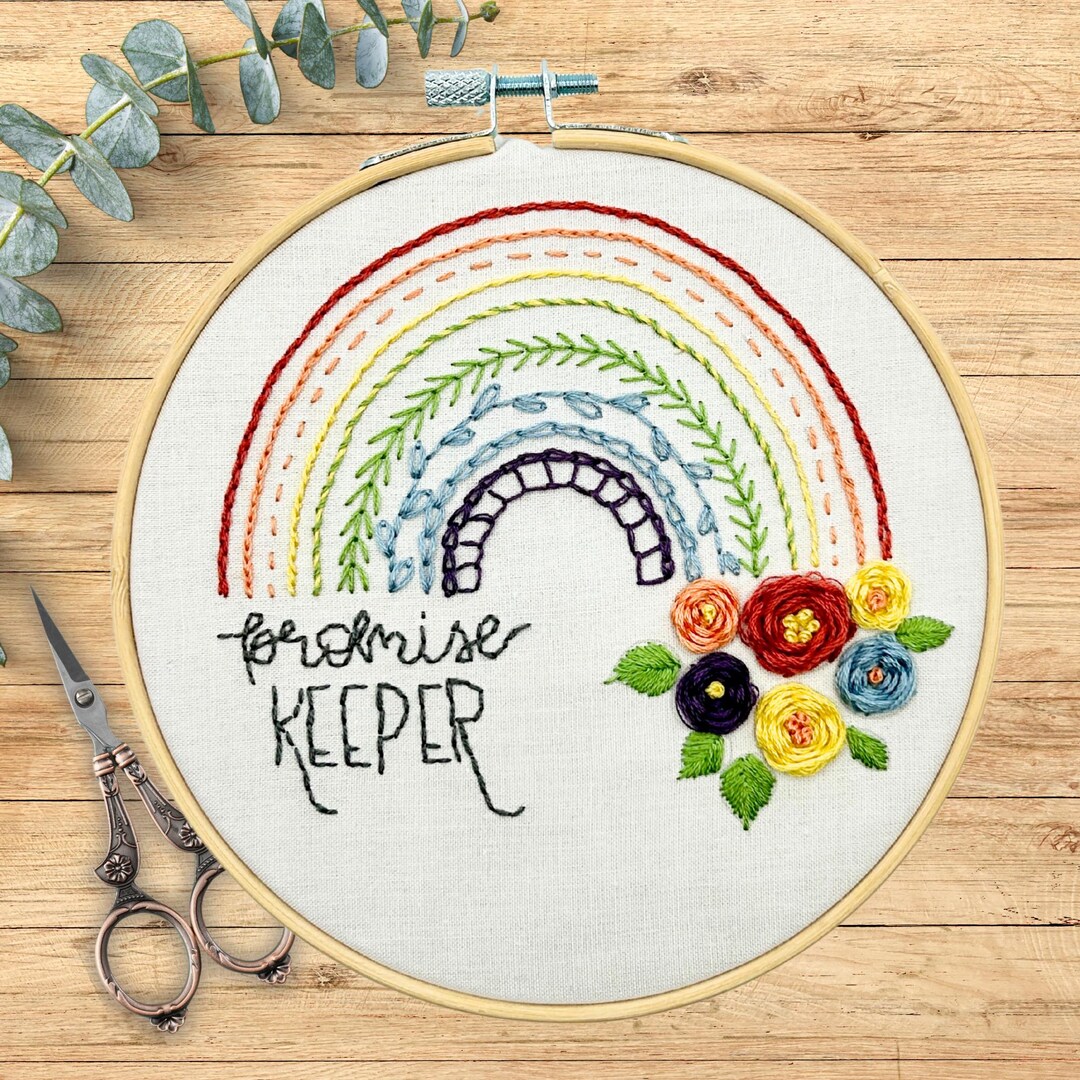 Promise Keeper Beginner Sampler Embroidery Kit With Devotional - Etsy