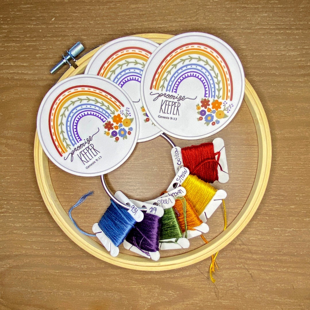 Sticker Promise Keeper Rainbow Sticker Christian Scripture - Etsy