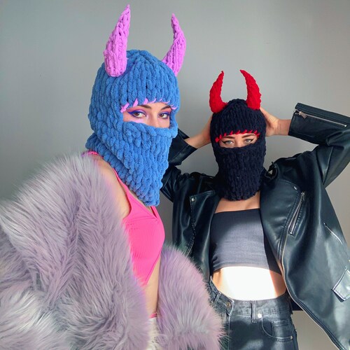 Devil Balaclava - Etsy Canada