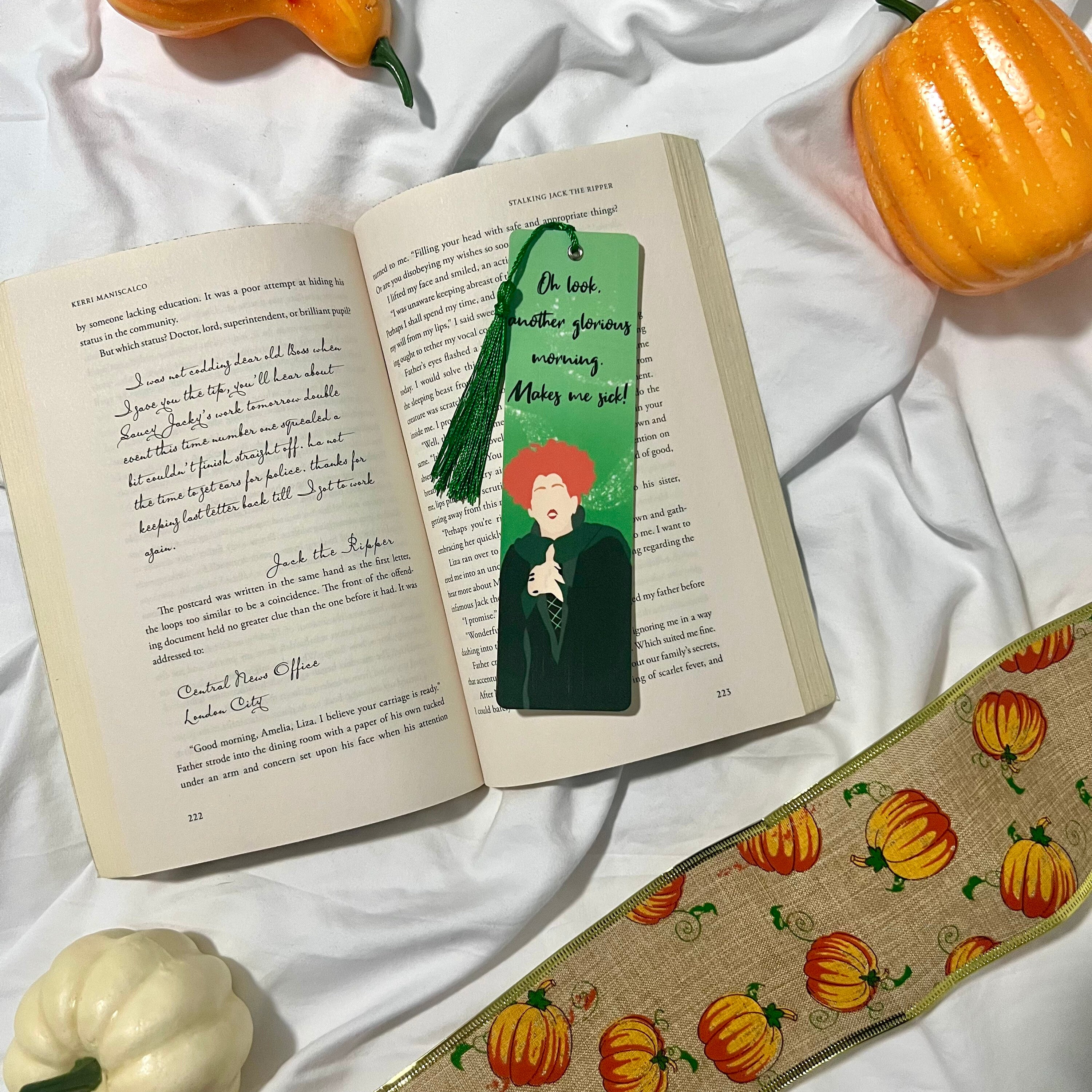 Witchy Bookmark Mary Winnifred Sarah Billy Sanderson Witches - Etsy