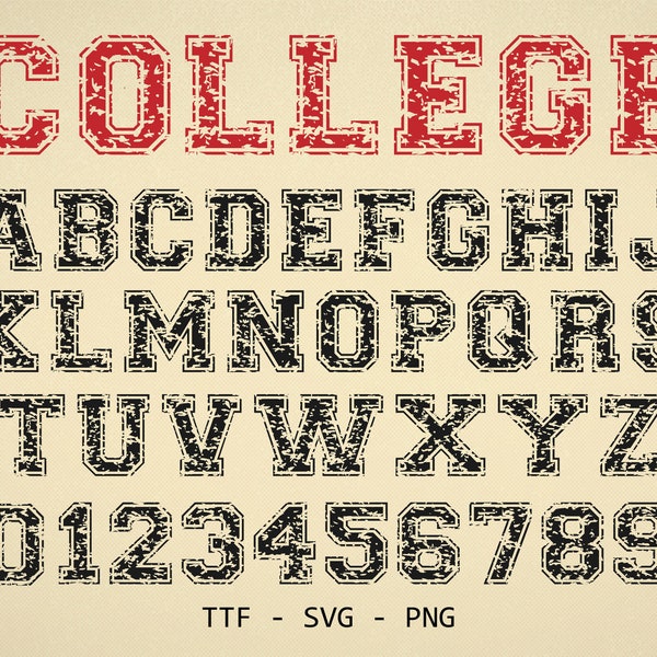 Distressed Letter - Etsy