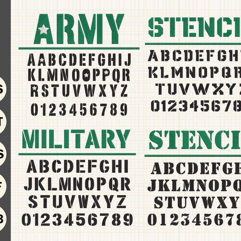 Military Embroidery - Etsy