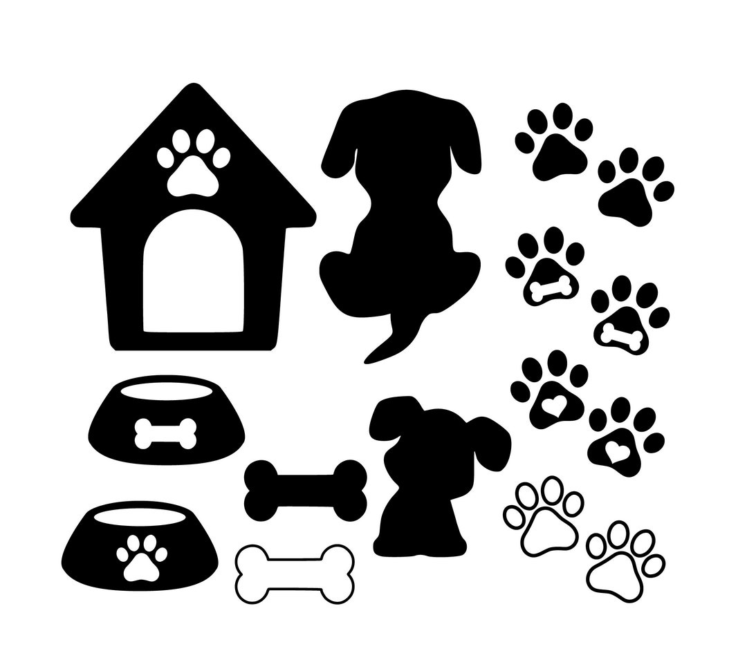Paw Dogs Svg Png Pet Svg Paw Print Svg Paw Svg Dog Memorial Svg Dog ...