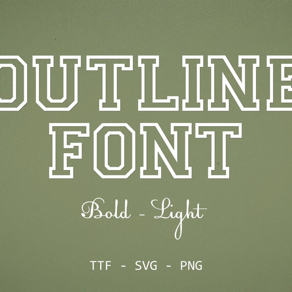 Outline - Etsy