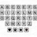 Scrabble Font Tiles Font Scrabble Letters With Border Scrabble Font SVG ...