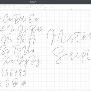 Single Line Font Font for Laser Engraving Font Single Stroke Font Stick ...