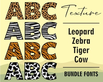 Safari fonts - Etsy España
