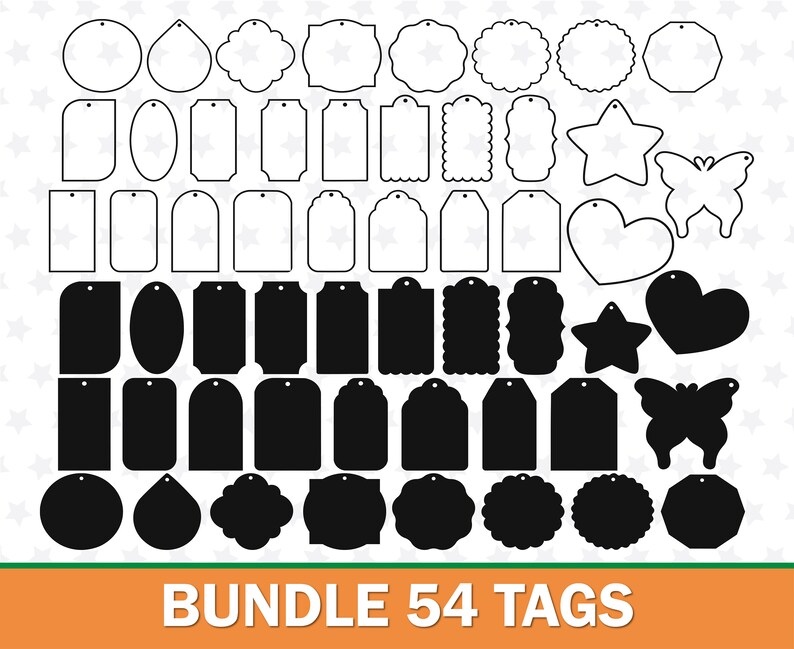 Étiquettes cadeaux svg Tag cut file Étiquettes de prix svg - Etsy Canada