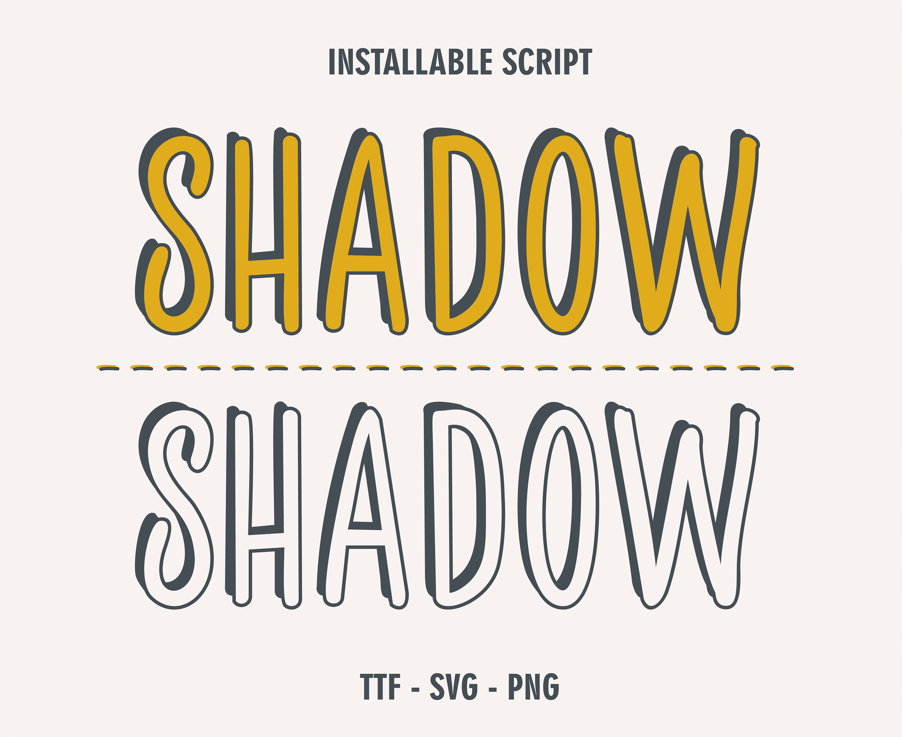 Shadow Font Ttf Svg Png Shadow Letters Font Shadow Cursive - Etsy Canada