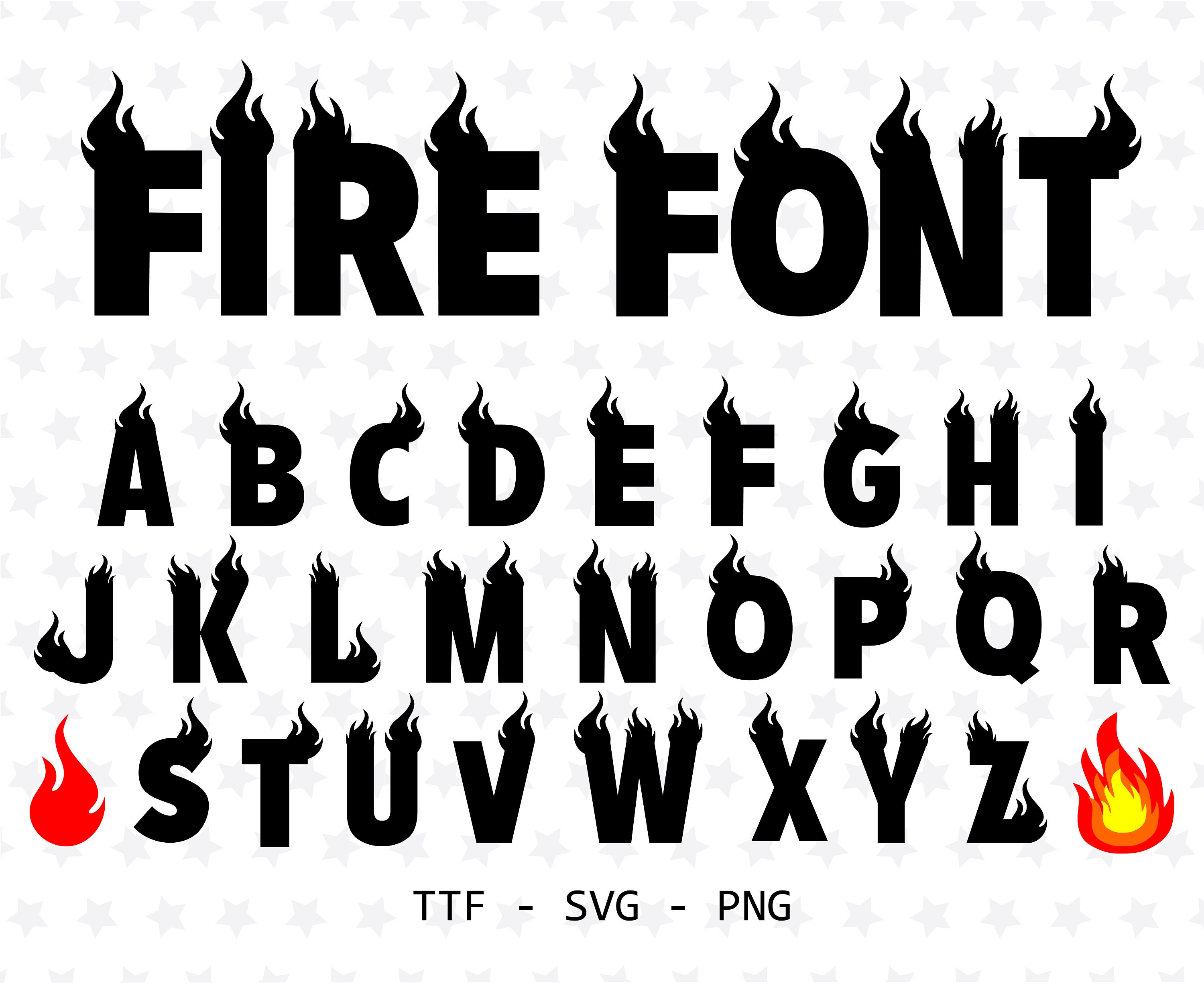 Fire Font Svg Fire Font Alphabet Flame Font Svg Flame