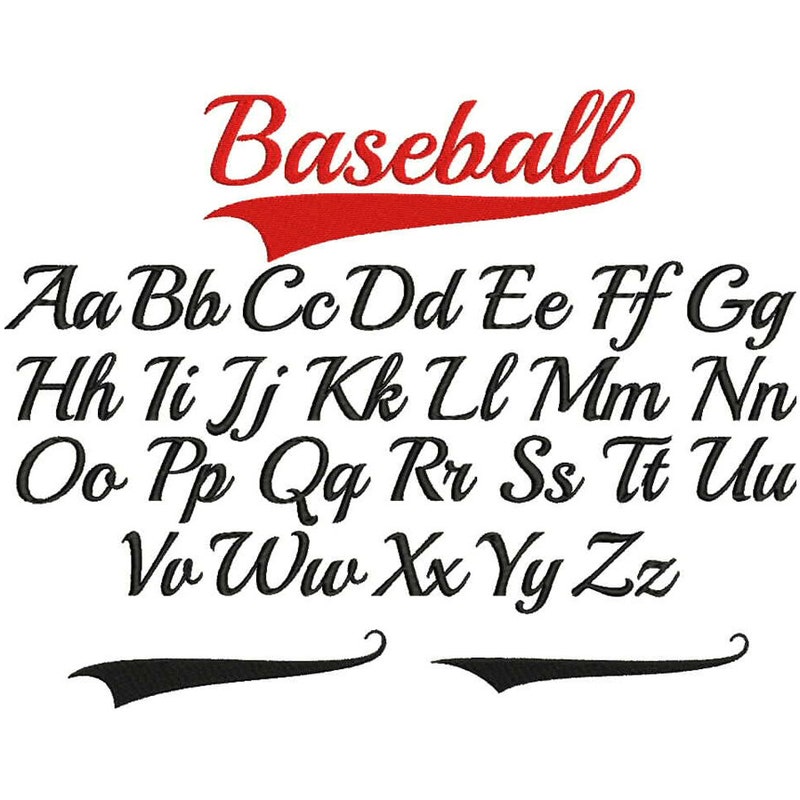 Baseball Embroidery - Etsy