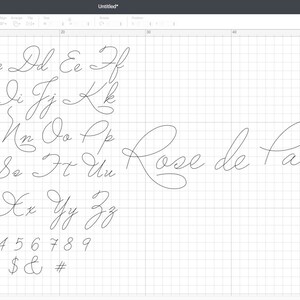 Single Line Font Engraving Font Single Stroke Font Stick Font Single ...