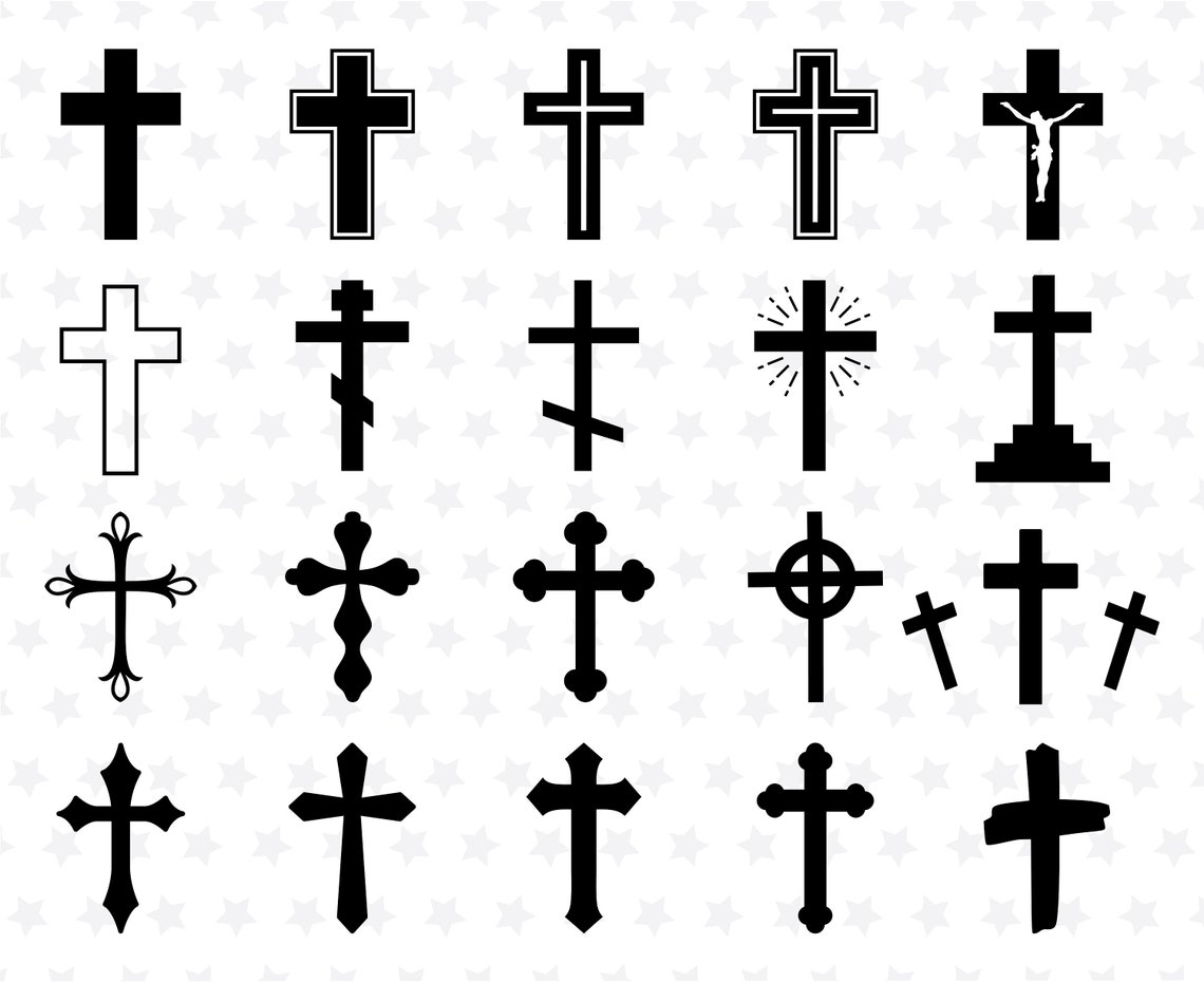 Cross Svg Bundle Cross Svg Laser Cross Svg Cricut Cross Svg - Etsy