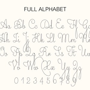 Single Line Font Engraving Font Single Stroke Font Stick Font Single ...