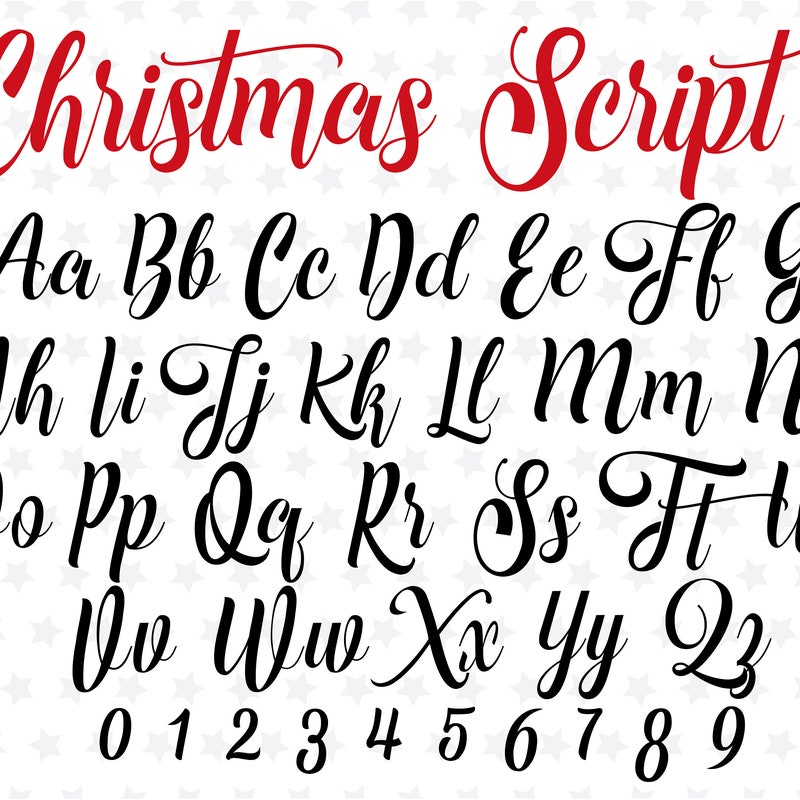 Fancy Cursive - Etsy