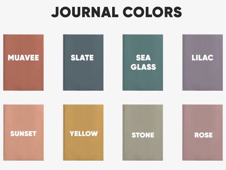 Personalized Floral Notebook Custom Journal With Floral - Etsy