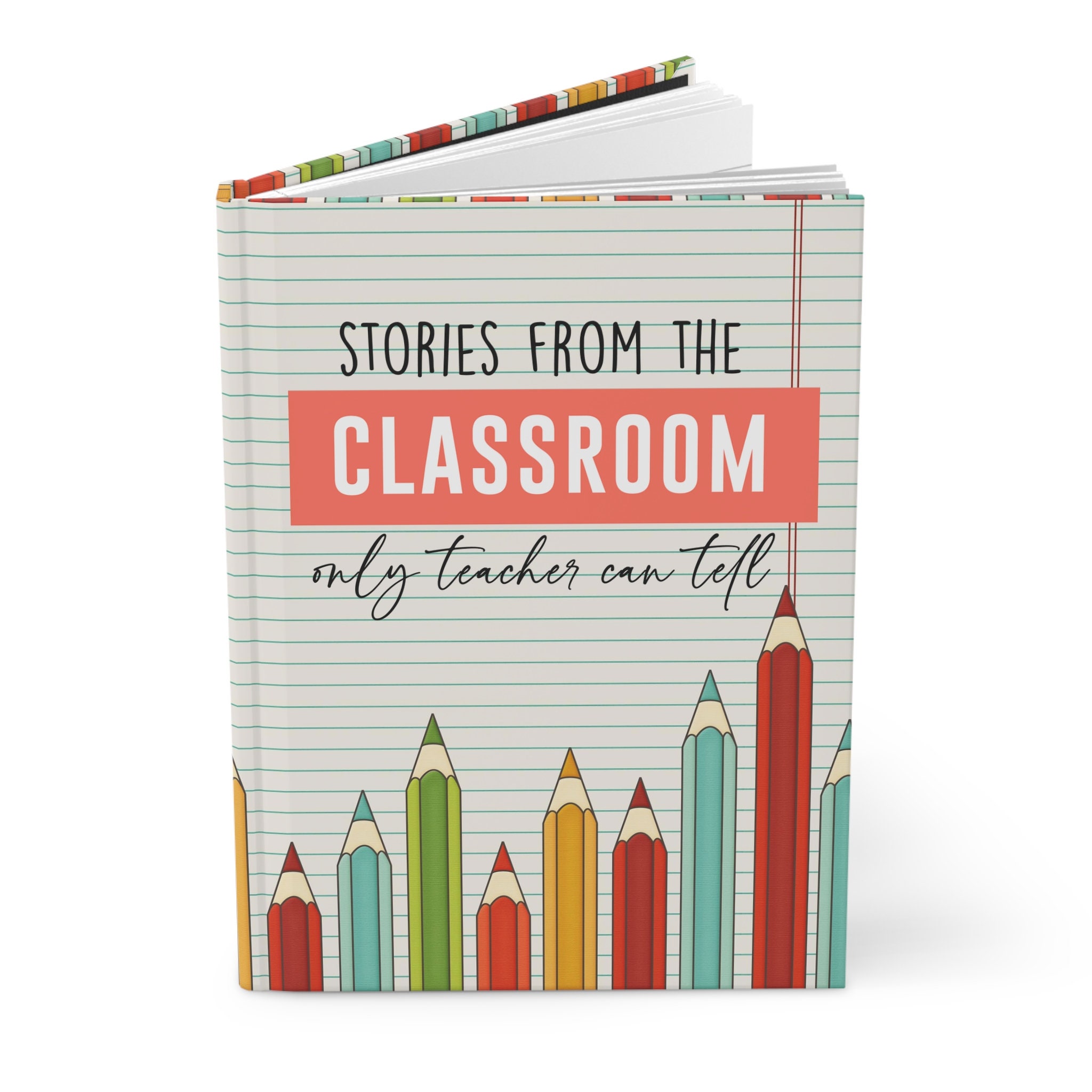 Teacher Journal, Thank You Gift for Teacher 2024, Funny Things My ...