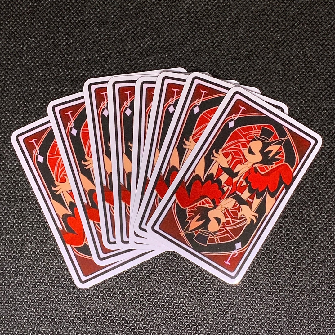 Husk Card Sticker - Hazbin Hotel - Etsy