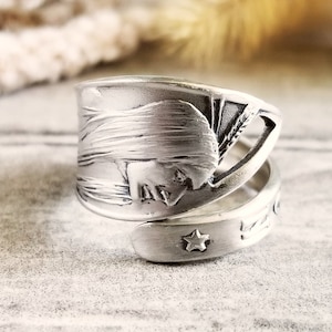 Handmade Native American Ring, Sterling Indigenous Ring, Sterling Native American Oregon Ring ...