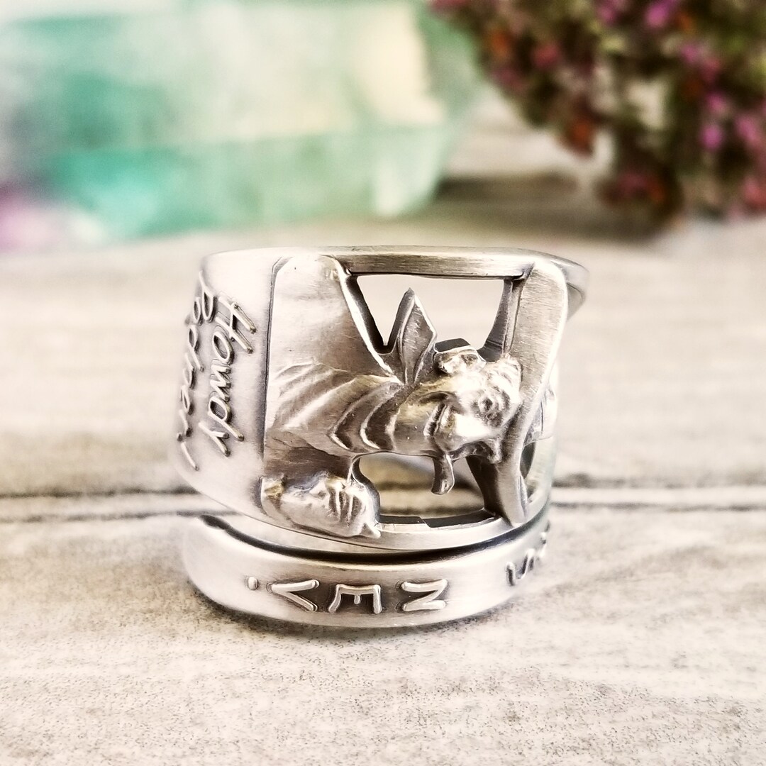 Handmade Cowboy Ring, Nevada Silver Ring, Sterling Cowboy Ring ...