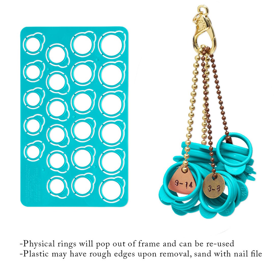 What Size Should I Order? - Physical, Pop-out Ring Sizer (3-14 USA) - Etsy