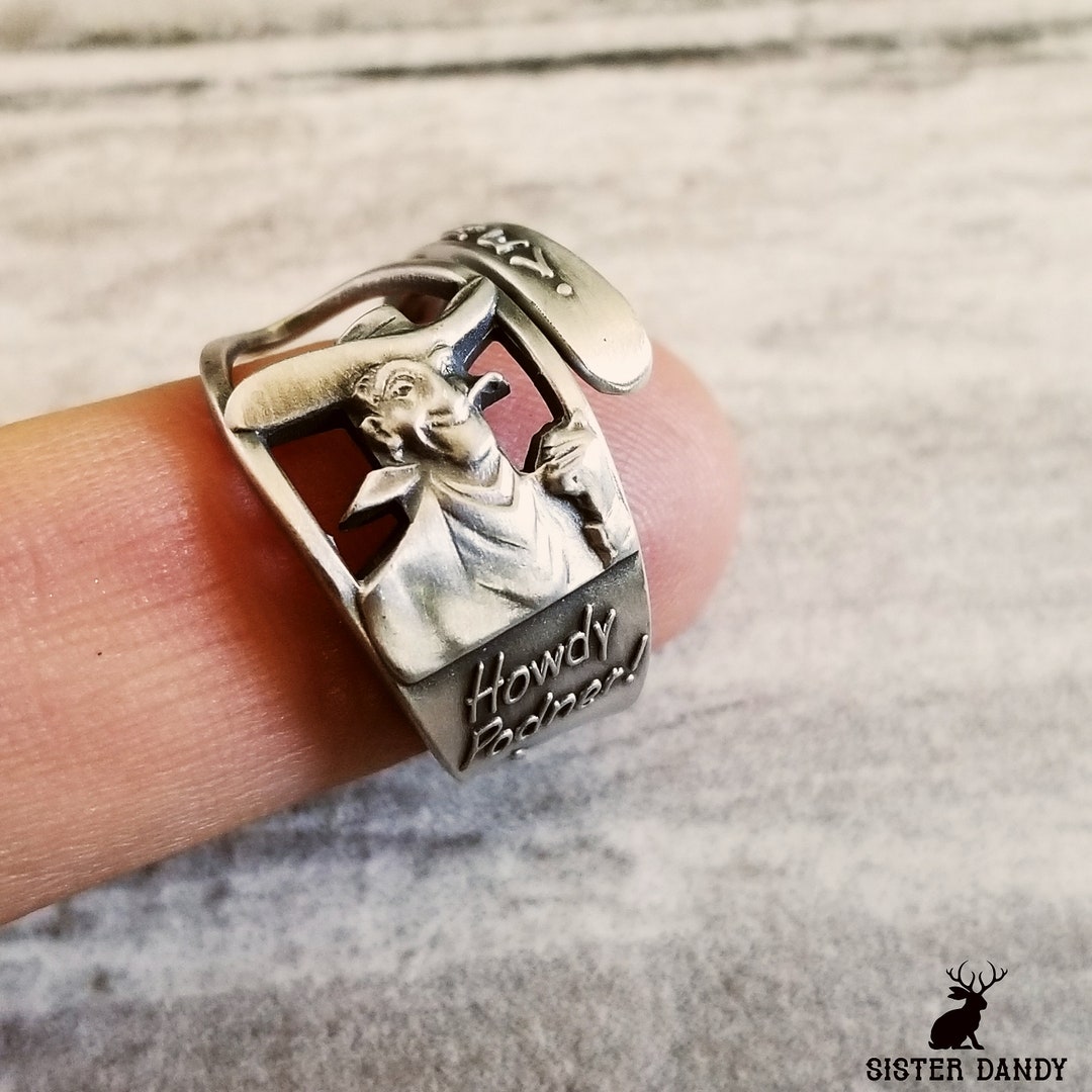 Handmade Cowboy Ring, Nevada Silver Ring, Sterling Cowboy Ring ...