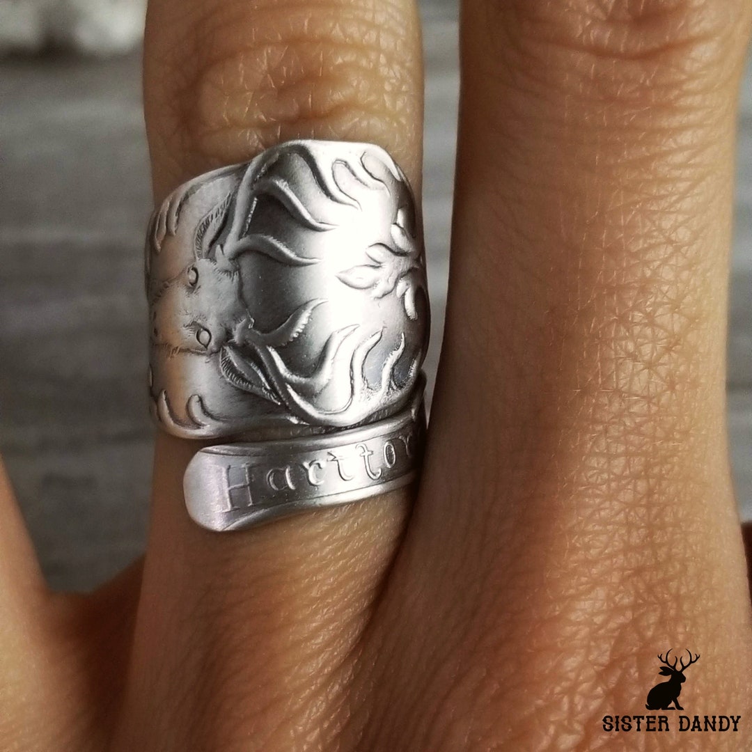 Sterling Wild Elk Ring, Elks Club Silver Ring, Elk Lodge Ring, Sterling ...