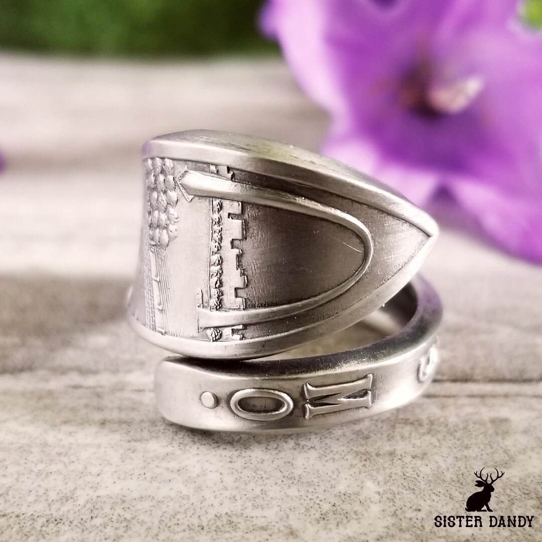 Sterling Saint Louis Ring, Gateway Arch Ring, Sterling Spoon Ring ...