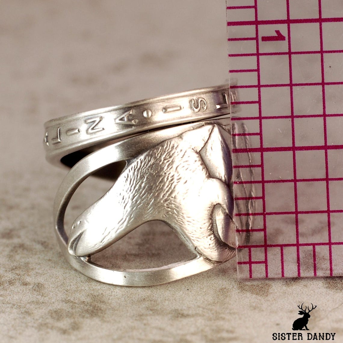 Sterling Silver Sea Lion Ring, Silver Seal Ring, Antique Old Ben Ring ...