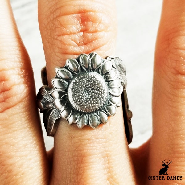 Bee Spoon Ring - Etsy