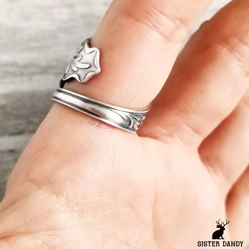 Art Nouveau Floral Poppy Sterling Ring, Poppies Wildflower Vintage ...