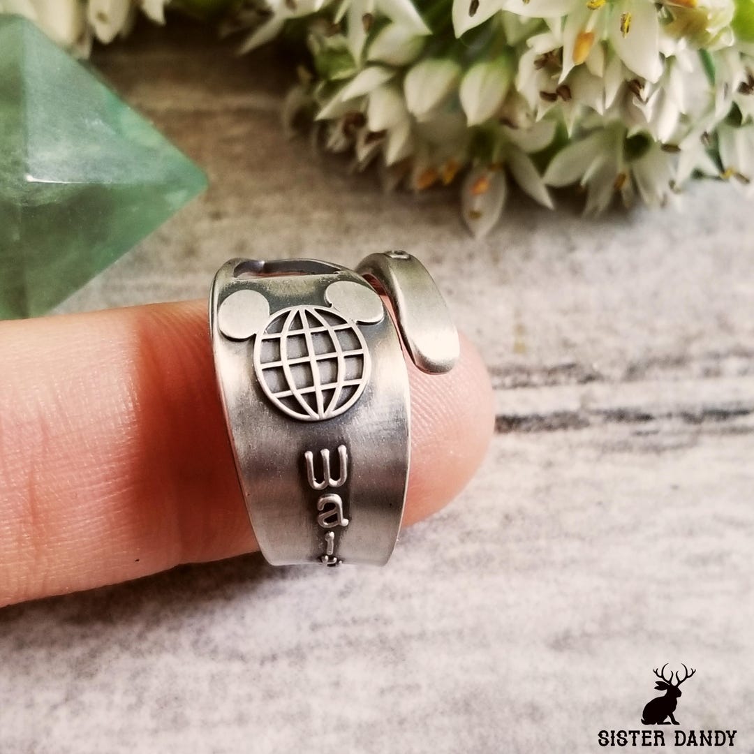 Walt Disney World Ring, Sterling Disneyworld Ring, Vintage Disney Ring ...