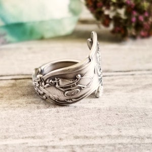 Unique Atlantic City Crabbing Ring, Handmade Sterling New England Crab ...